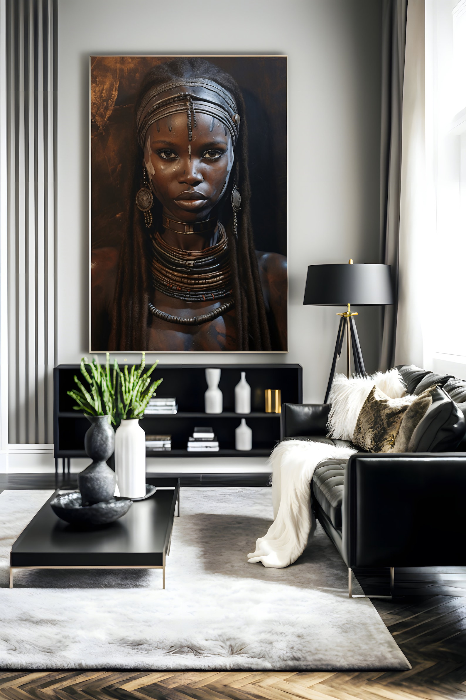 African Tribal Princess, Instant Download, Ethnic Tribes, Woman ...