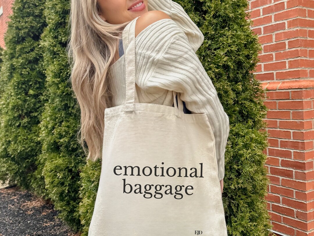 Emotional Baggage / Self Love Bag / Mental Health / Self Care / Self ...