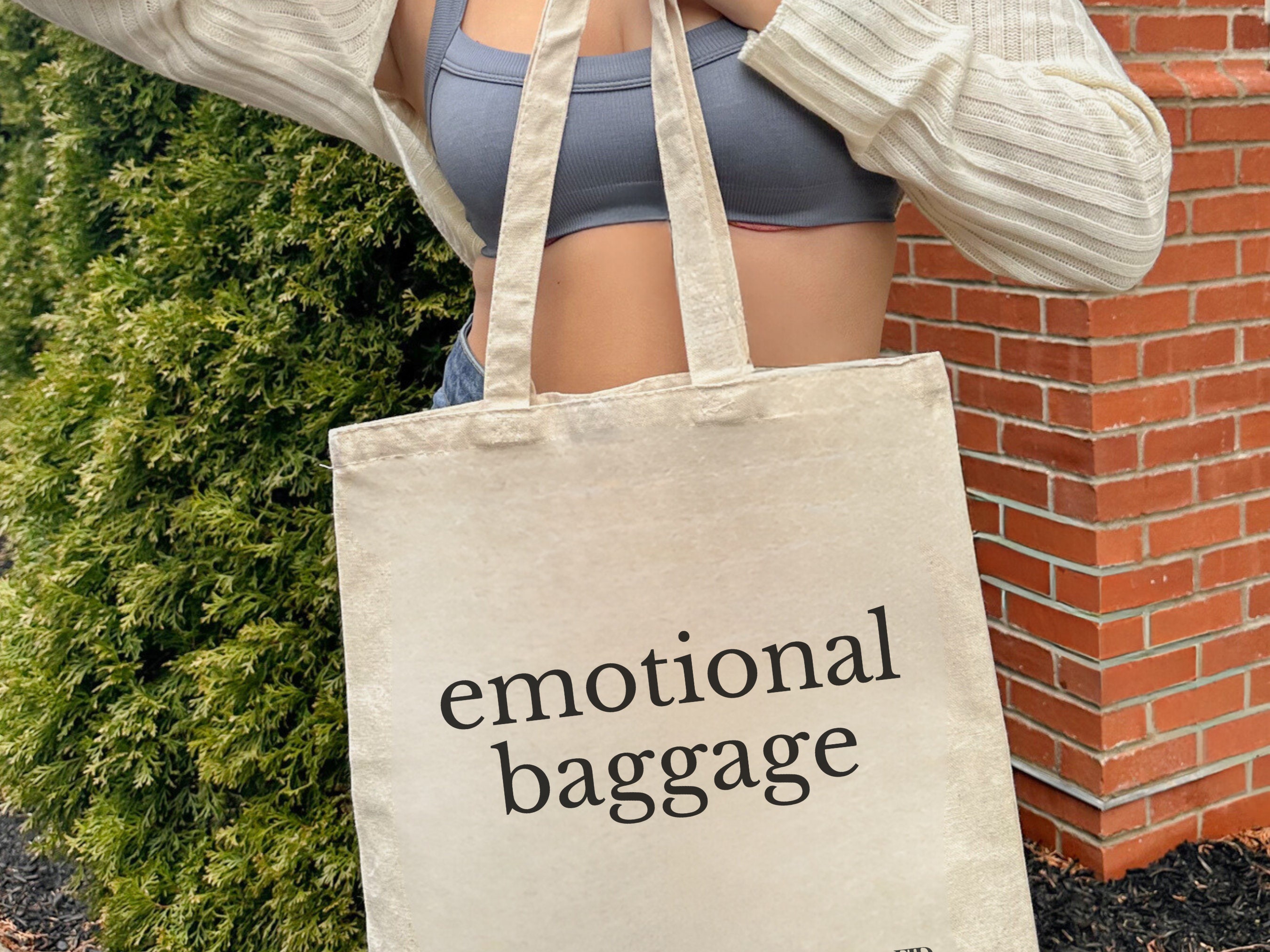 Emotional Baggage / Self Love Bag / Mental Health / Self Care - Etsy