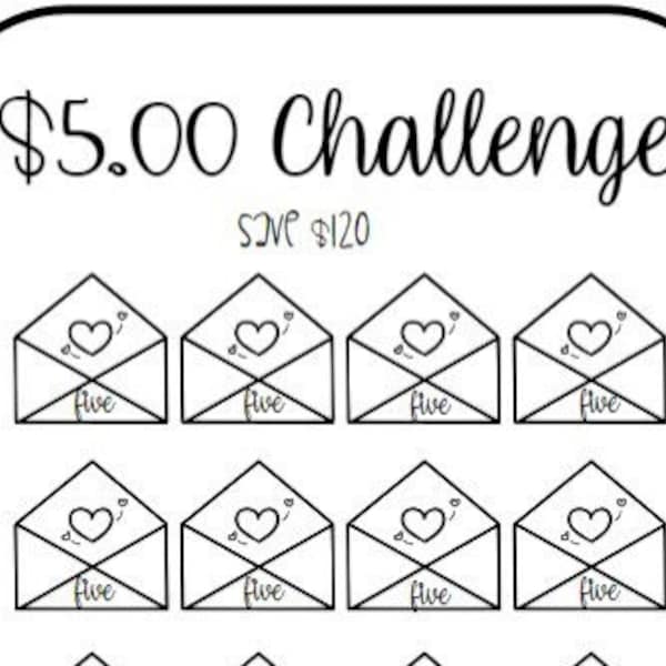 5 Dollar Challenge - Etsy