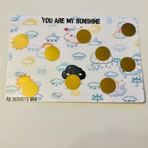Sunshine Game|mini Card Set|low Income|save 125 Dollars| 2 or 3 Ways to ...