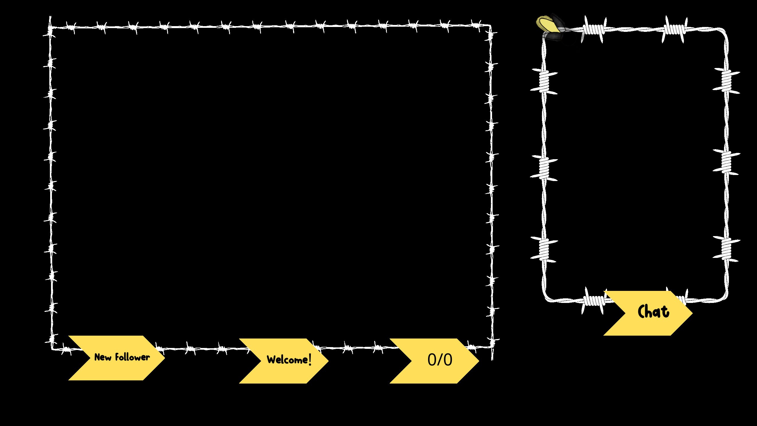 Firefly Animated Stream Overlay Pack, Animated Scenes, Webcam Overlay ...