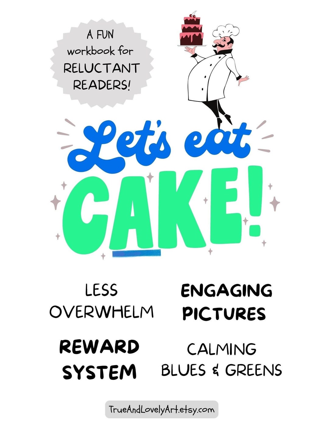 Printable Workbook ADHD Reading Help Homeschool Worksheets for Kids ...