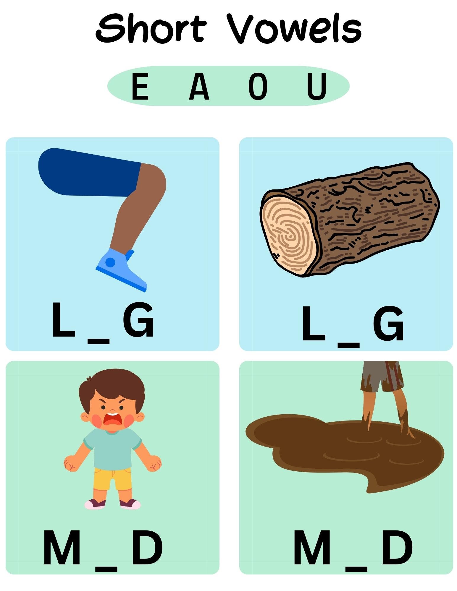 Printable Workbook ADHD Reading Help Homeschool Worksheets for Kids ...