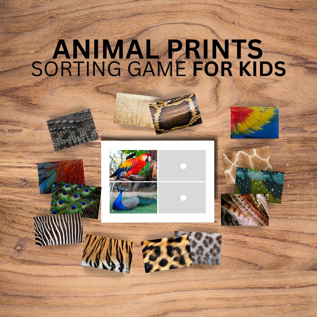 Animal Matching Game, Learning Animals, Printable Animal Activity ...