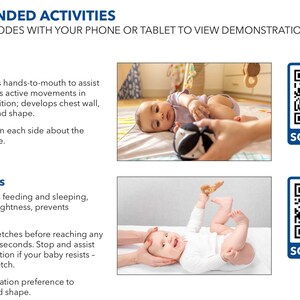 Newborn Home Exercises & Activities Handouts - Etsy