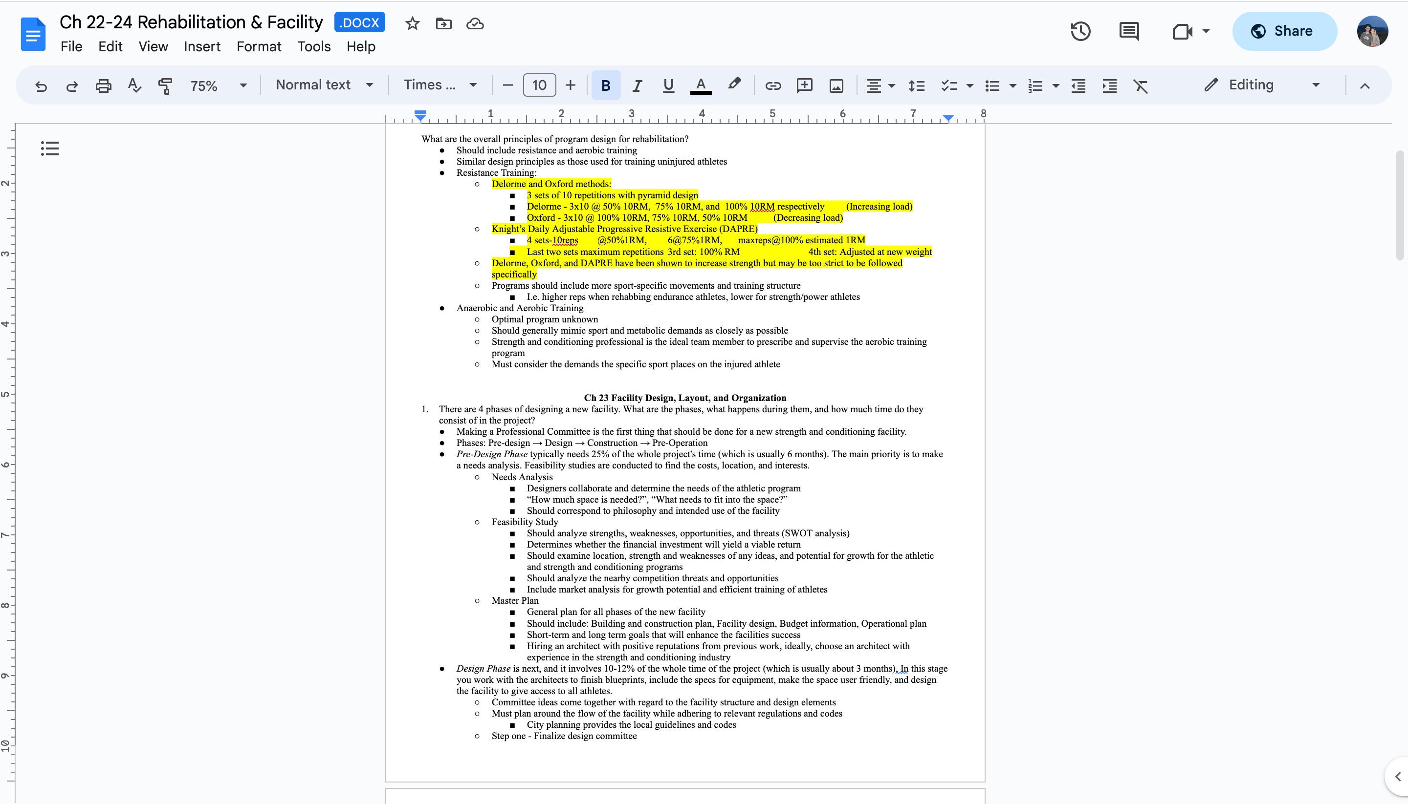 CSCS Exam Study Guides - Etsy