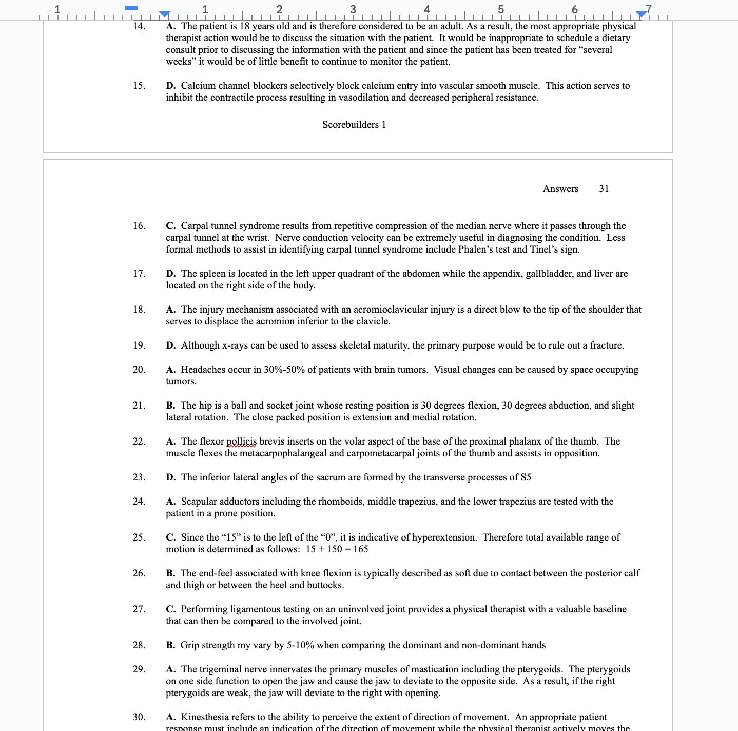 Npte Practice Questions Etsy