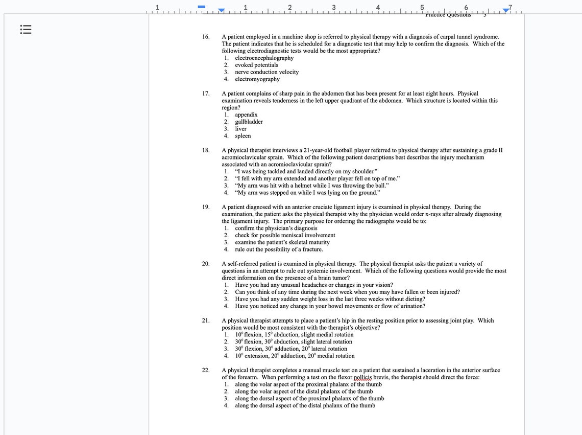 NPTE Practice Questions - Etsy