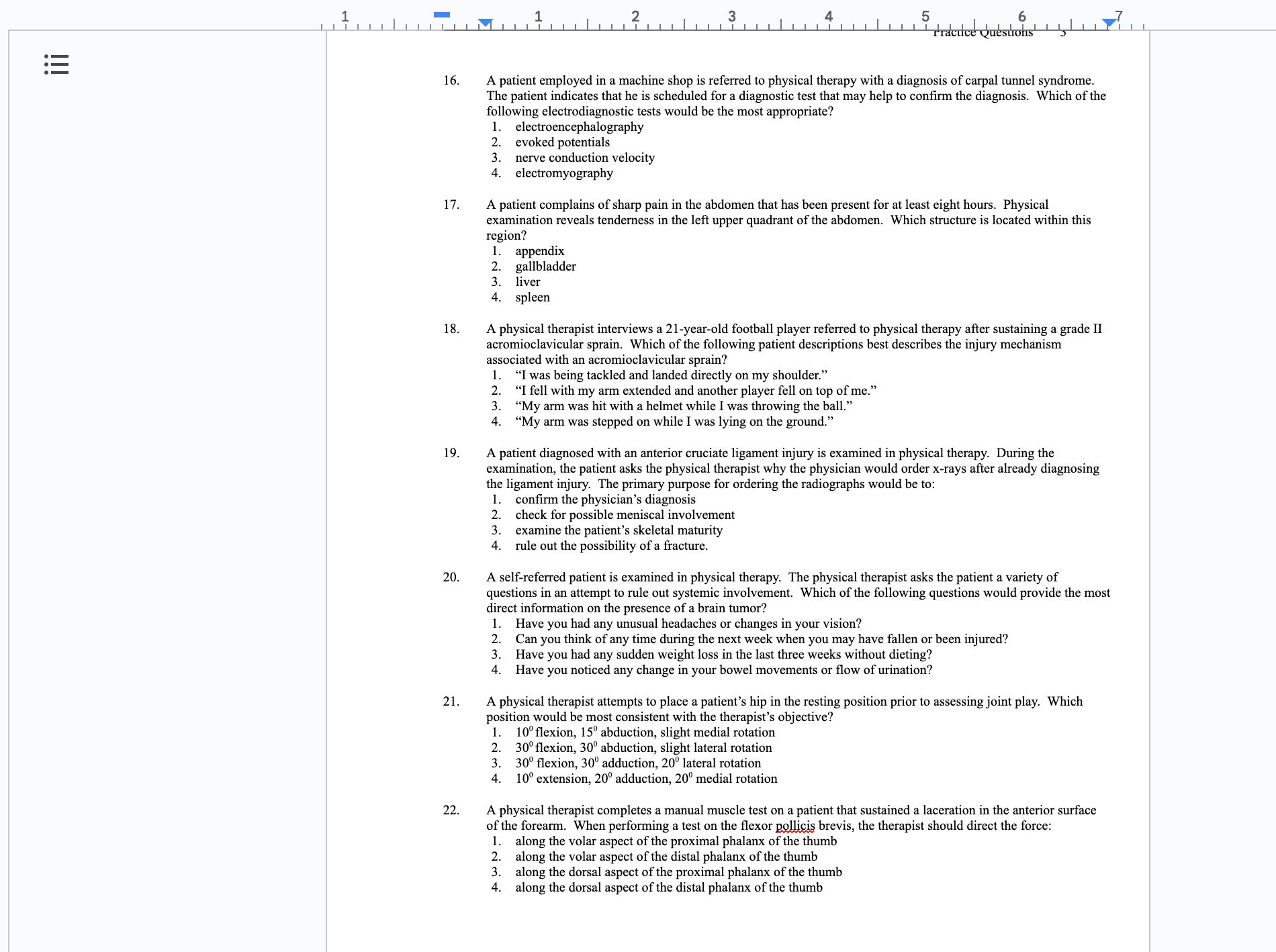 NPTE Practice Questions - Etsy