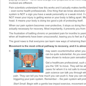 Pain Neuroscience Education Patient Handout - Etsy