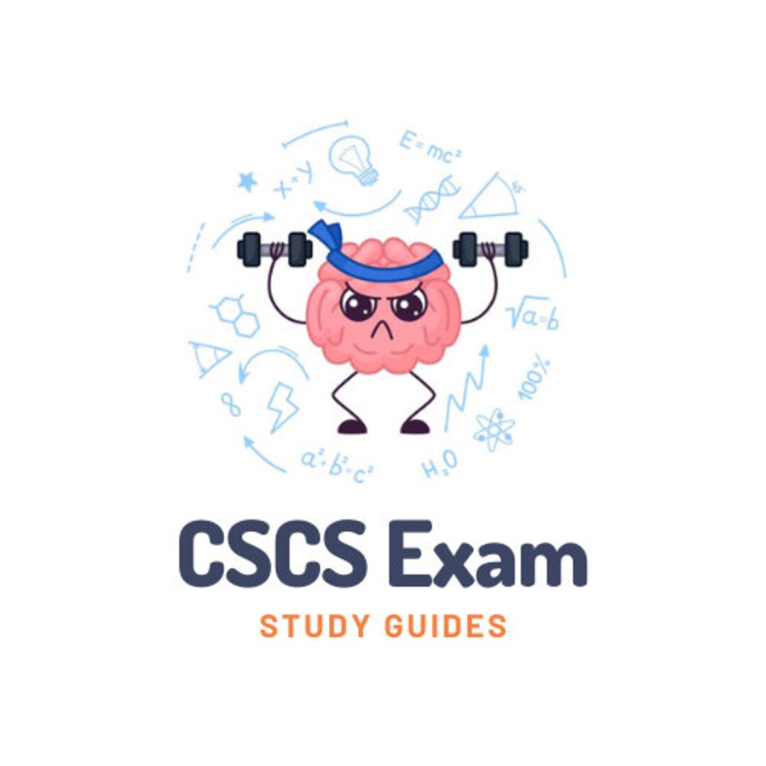 CSCS Exam Study Guides - Etsy