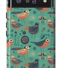 Whimsical Pirate Parrot Phone Case iPhone Pixel and Galaxy Tough Case ...
