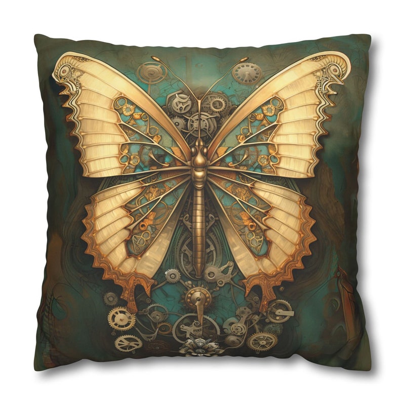 Steampunk Decor Pillow - Etsy