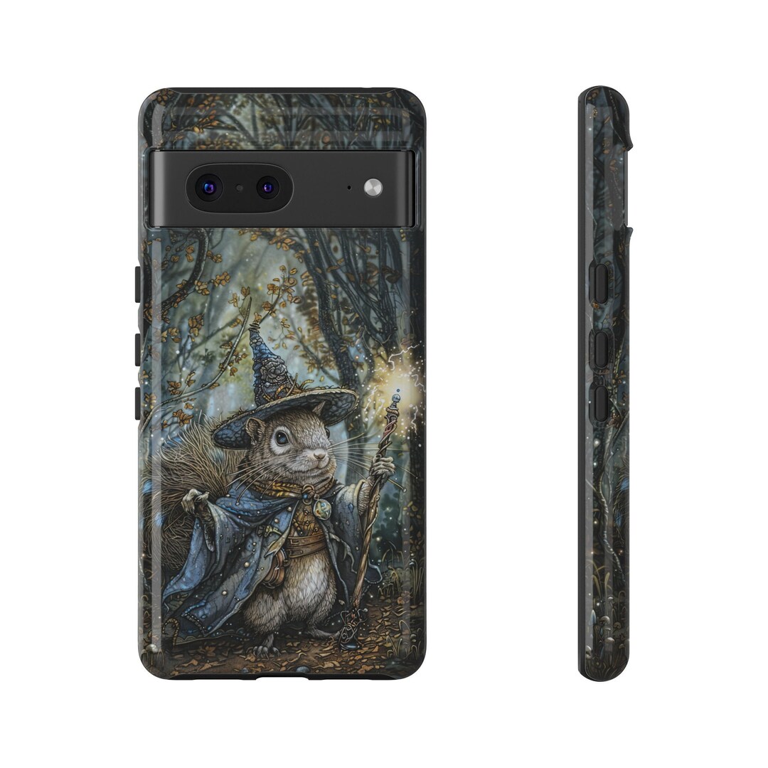 Squirrel Wizard Phone Case for iPhone Pixel and Galaxy Squirrel Tough ...