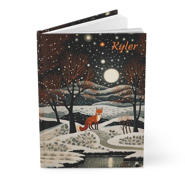Fox Notebook - Etsy