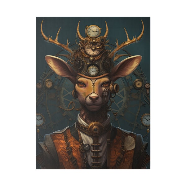 Steampunk Deer - Etsy