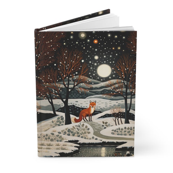 Fox Notebook - Etsy