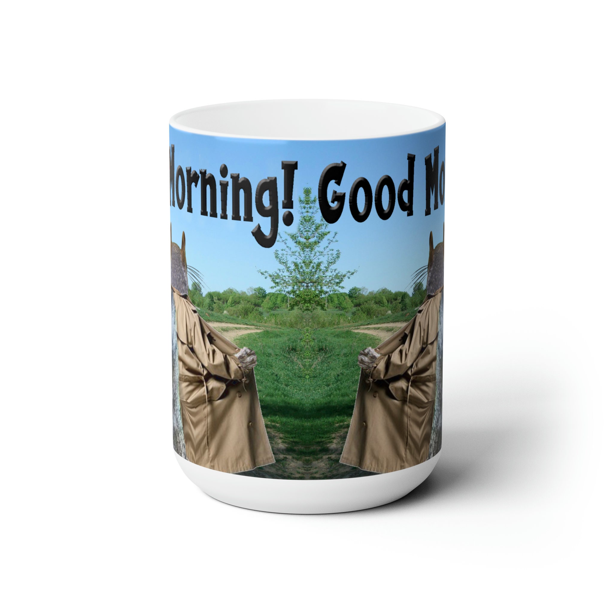 Scooter the Squirrel Mugs 11 or 15 Oz. Scooter Good Morning Mug ...