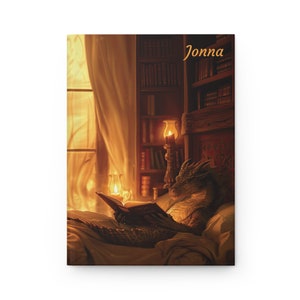 Personalized Dragon's Bedtime Story Journal Notebook Dragon Lover Gifts ...