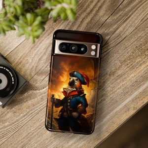 Whimsical Pirate Parrot Phone Case iPhone Pixel and Galaxy Tough Case ...