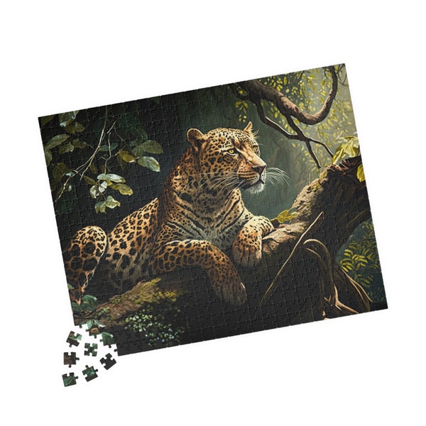 Leopard Puzzle - Etsy