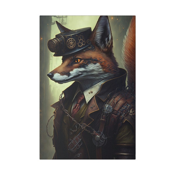Steampunk Fox - Etsy