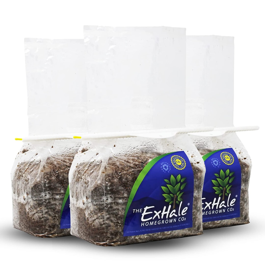 Exhale Homegrown CO2 Original - CO2 Bag for Indoor Grow Rooms & Tents ...