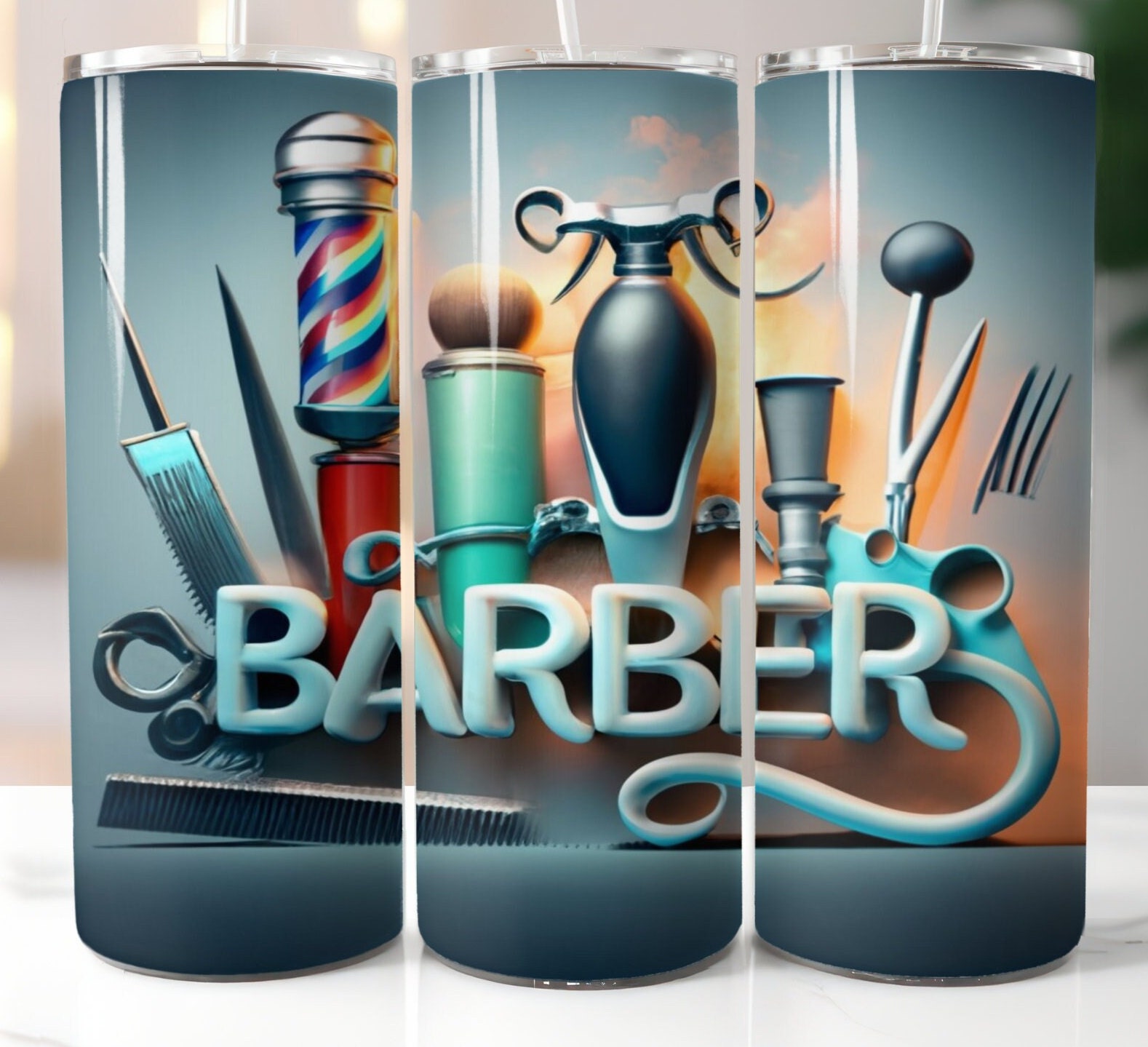 Barber Tumbler PNG, Barbershop, Barber, Favorite Barber, Barber Shop, Get Faded, 20oz Tumbler ...