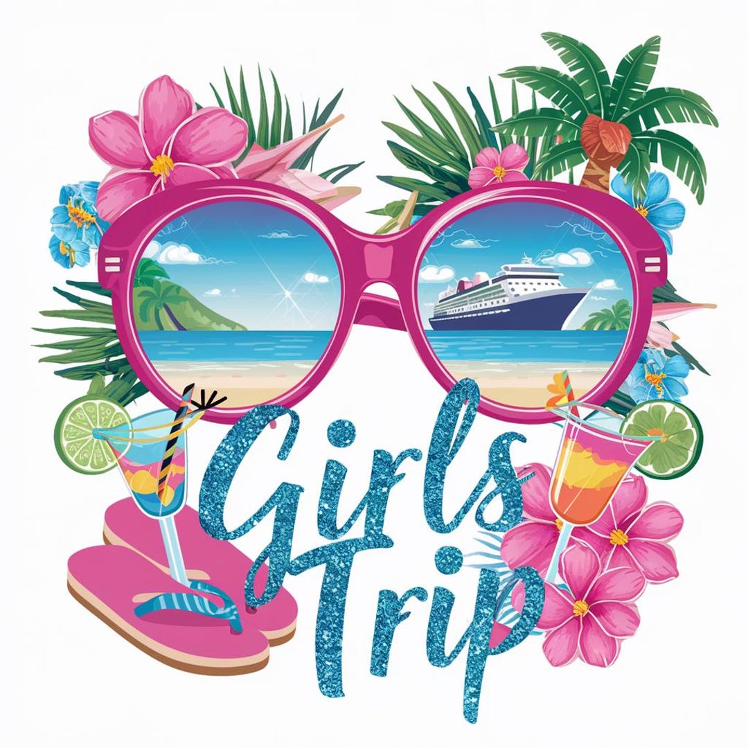 Girls Trip PNG: Vacation Mode Design (digital Download) - Etsy