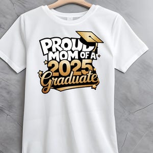 Proud Family Grad 2025 PNG - Graduation Tee Design, Senior Gift for ...