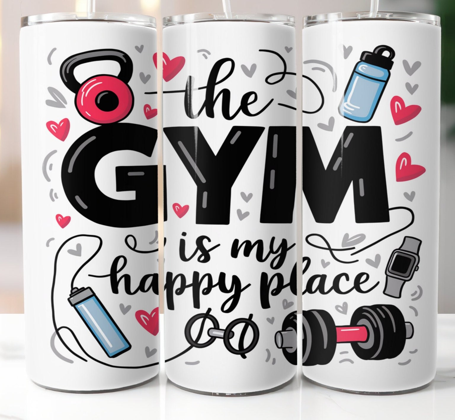 Gym Png | Fitness Sublimation Design | Gym Life | 3D Bundle Fitness ...