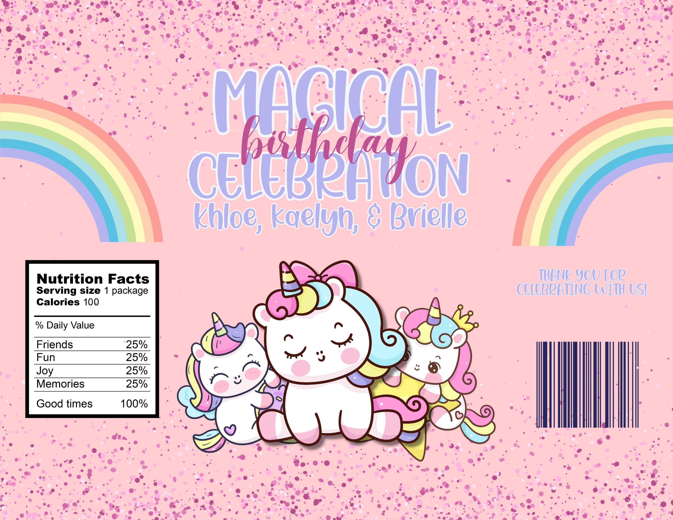 Fully Editable Chip Bag Template | Blank Chip Bag | Chip Bag Label ...