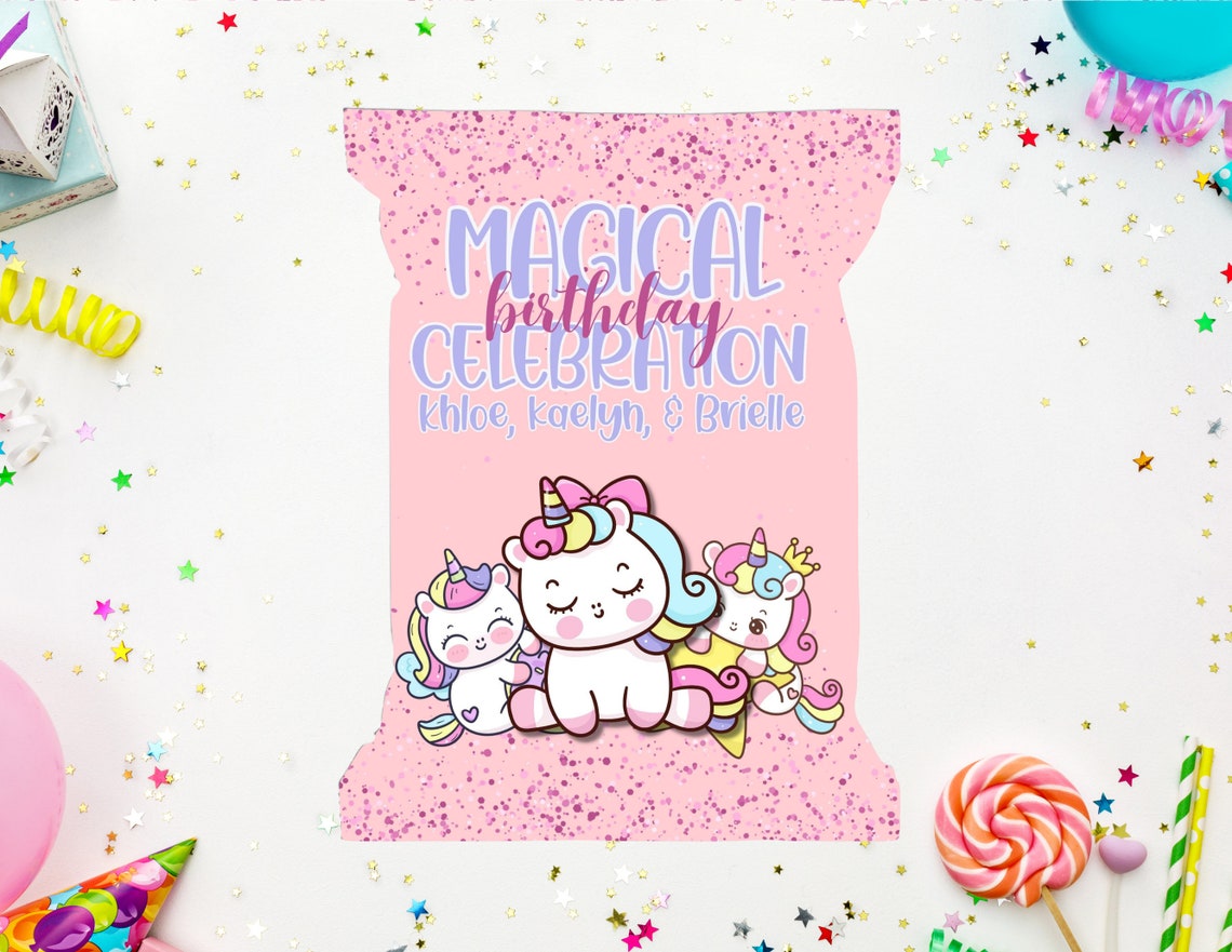 Fully Editable Chip Bag Template | Blank Chip Bag | Chip Bag Label ...