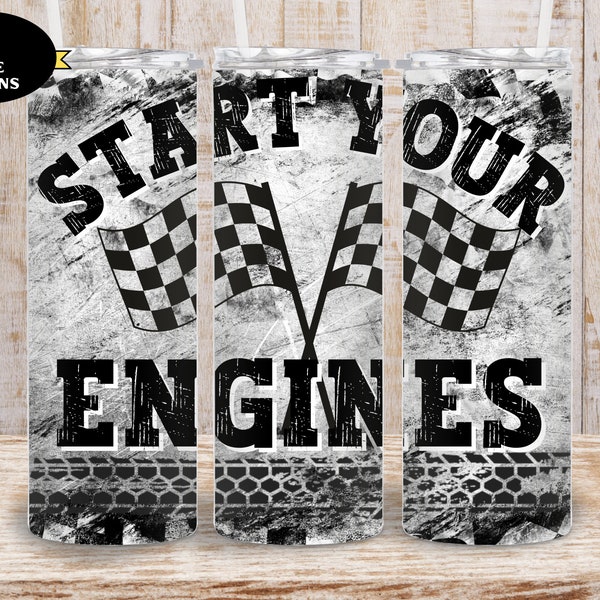 Start Your Engines Png - Etsy
