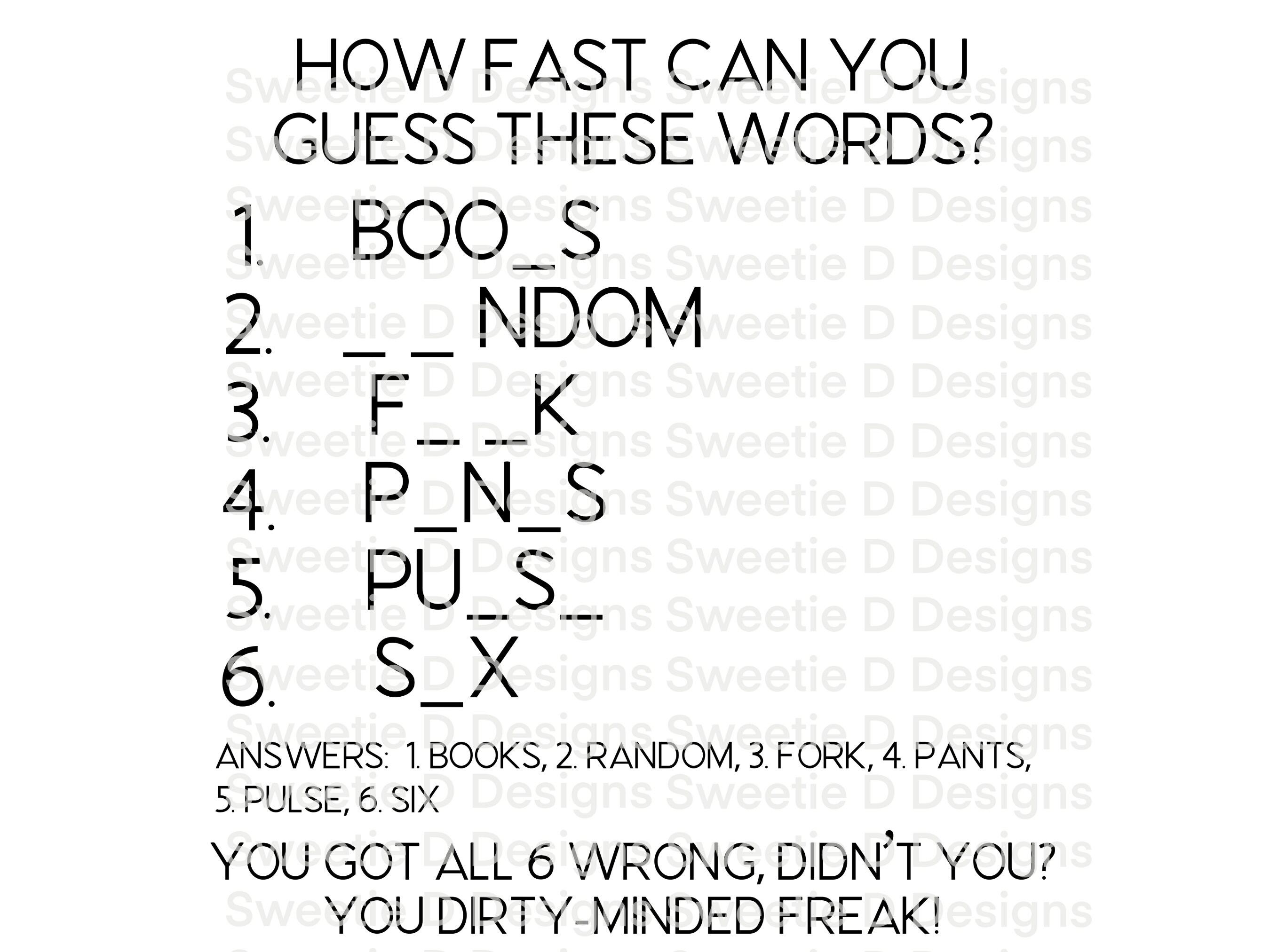 Funny Mens Sublimation Design Funny Joke Shirt Png Guess - Etsy