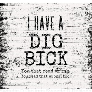 Funny Tumbler Png, I Have a Dig Bick Tumbler Png, Funny Men’s Joke 20oz ...