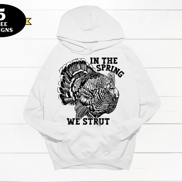 In Spring We Strut Png - Etsy