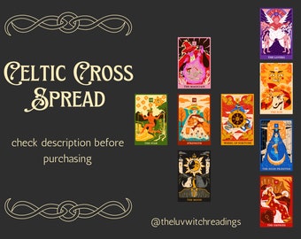 Tarot Reading -personal 10 Card Celtic Cross Reading - Etsy
