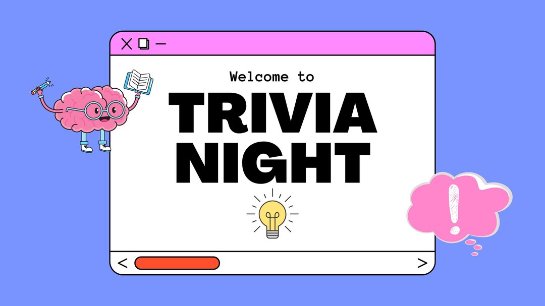 TRIVIA Digital Game | 11 Rounds & 110 Questions | Trivia Game | Party ...