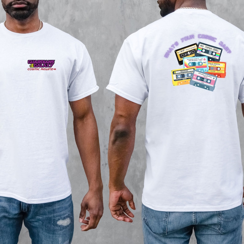 Guardians of the Galaxy Cosmic Rewind Tshirt - Disney World Trip ...