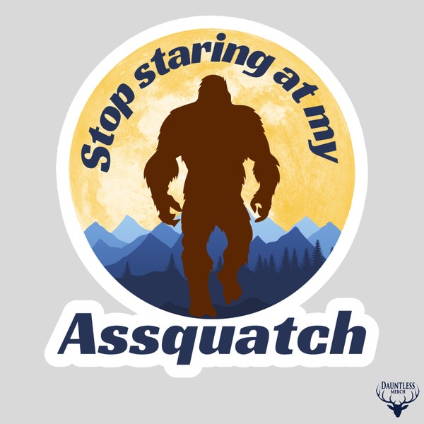 Assquatch - Etsy