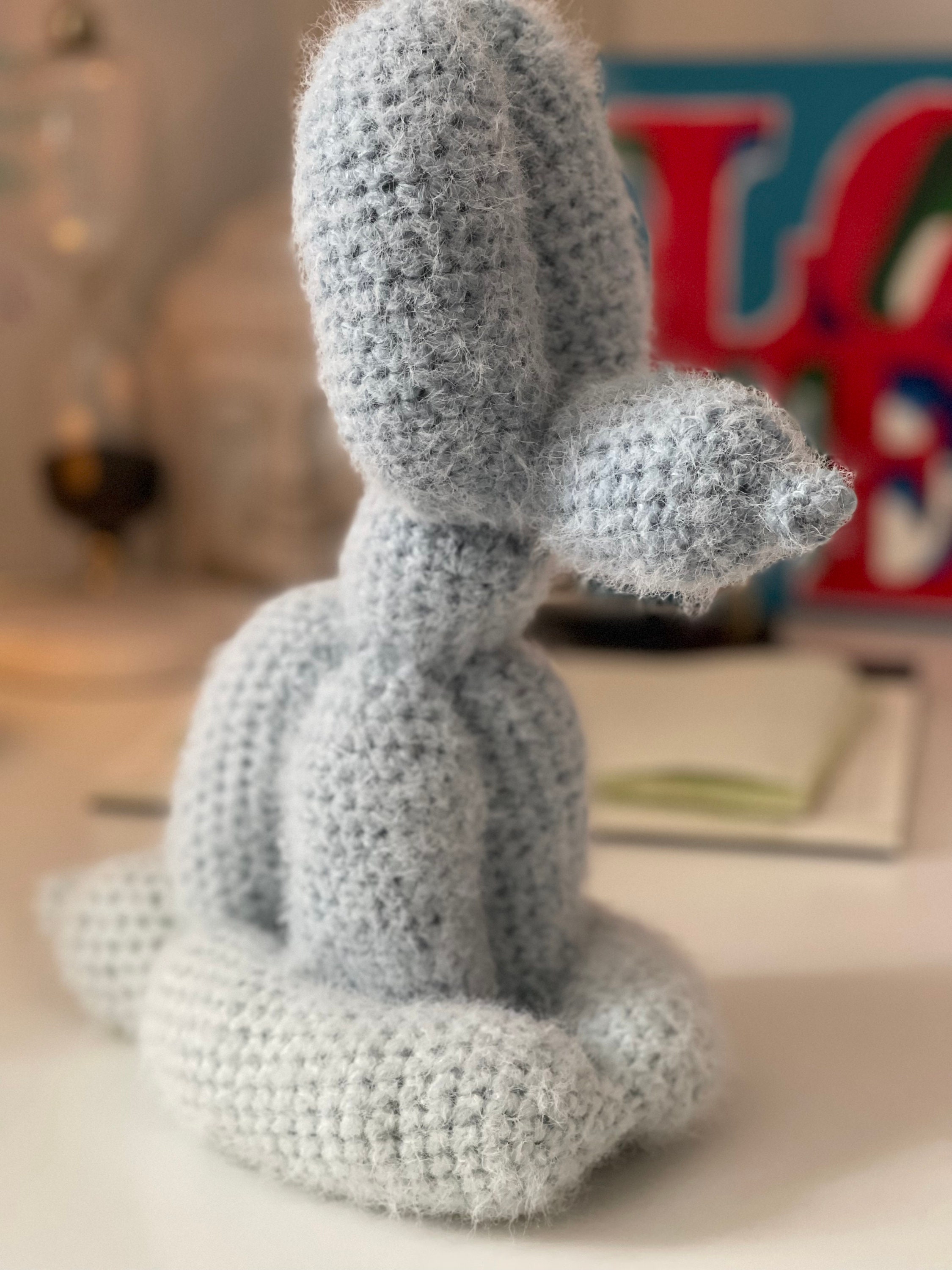 Crochet Balloon Bunnies, Amigurumi, Plush Bunny - Etsy