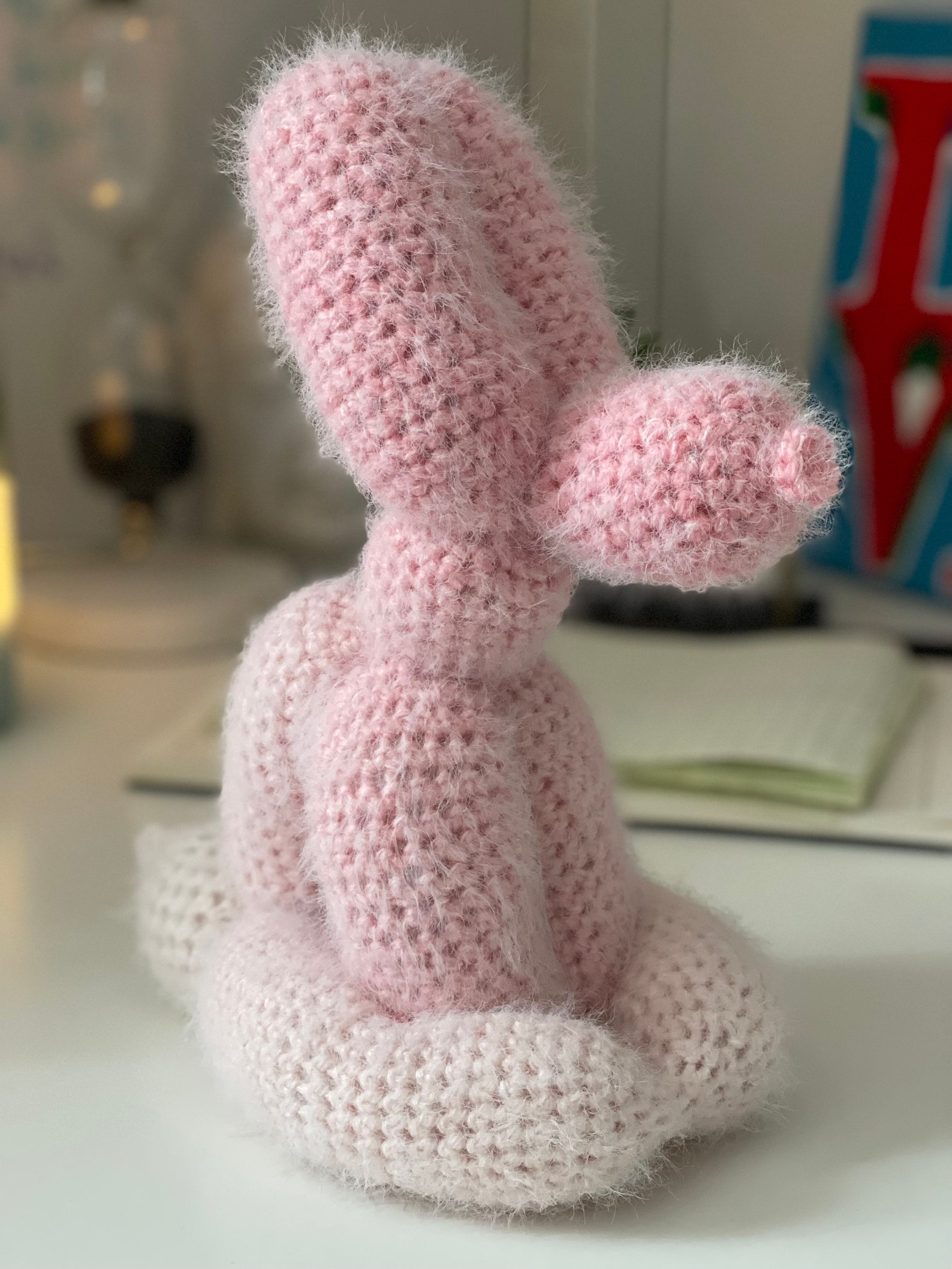 Crochet Balloon Bunnies, Amigurumi, Plush Bunny - Etsy