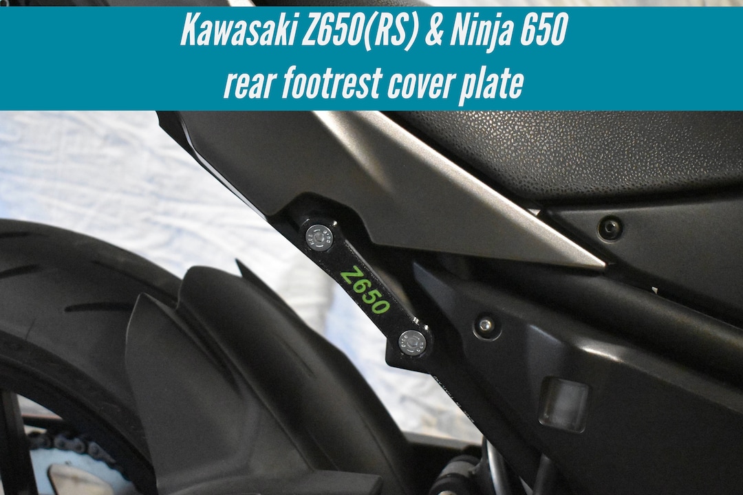 Kawasaki Z650 Accessoires - Ninja 650 - Z650RS - Rear Footrest Cover ...