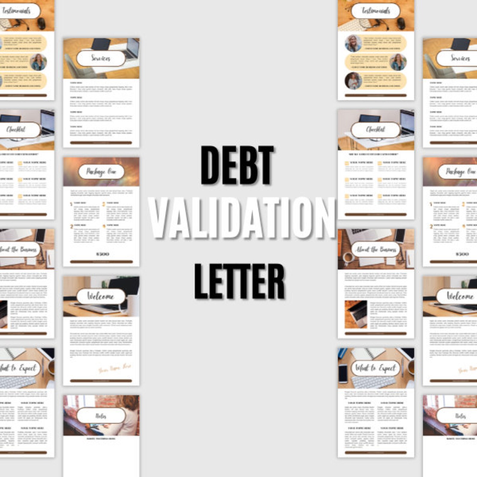 Debt Validation Letter, Validation Dispute Letter, Debt Verification ...