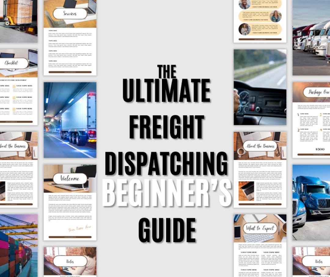 The Ultimate Freight Dispatching Beginner's Guide, Freight Dispatch ...