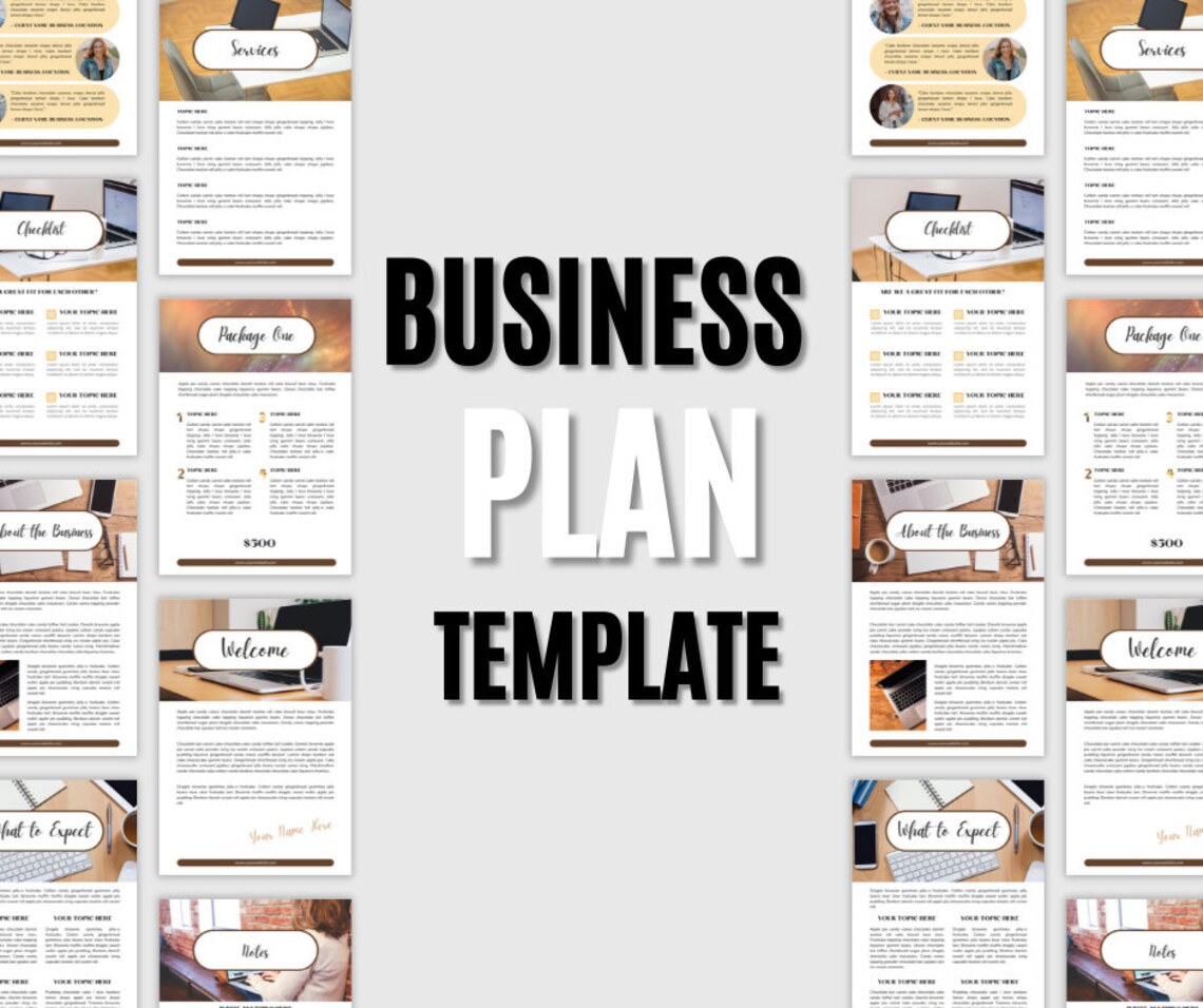 Business Plan Template, Business Plan, How to Do a Business Plan Start ...
