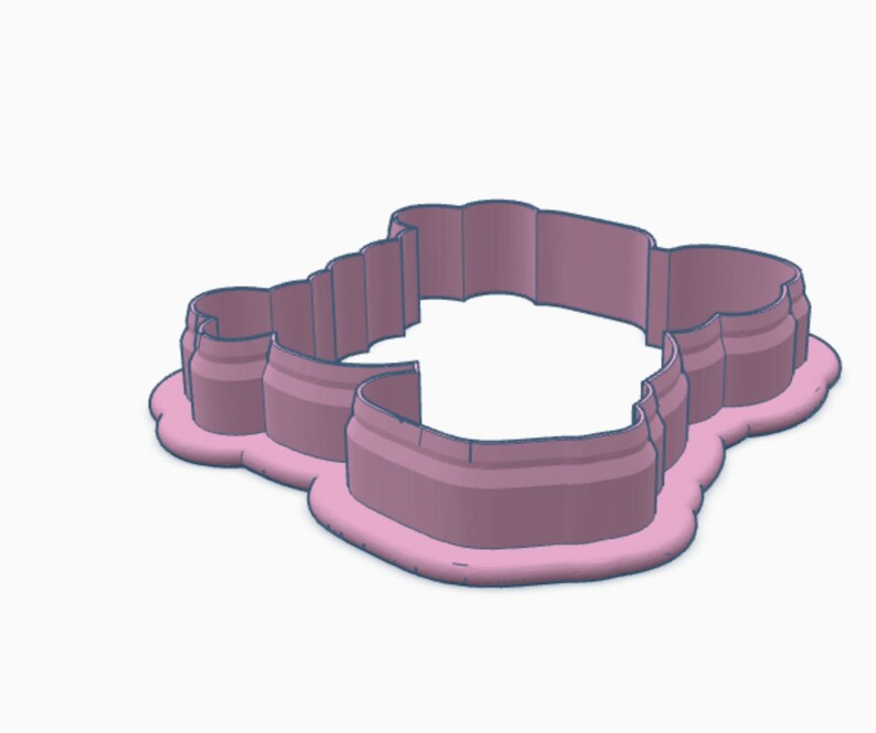 Custom Cookie Cutter STL File: Personalized 3D Printer Design (digital ...