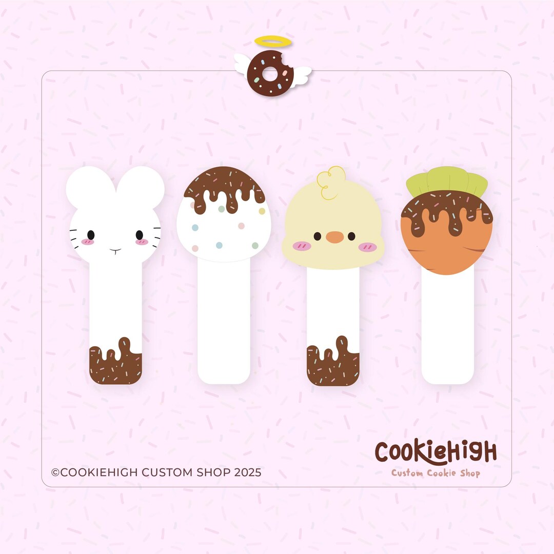 Sweet Easter Drip Set 4 Cookie Cutter Set .stl + Eddie PNG Image ...